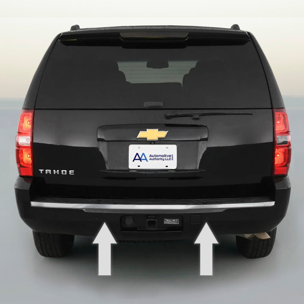 Moulure de pare-chocs arrière chromée Chevy Tahoe/Suburban 2007-2014 ...