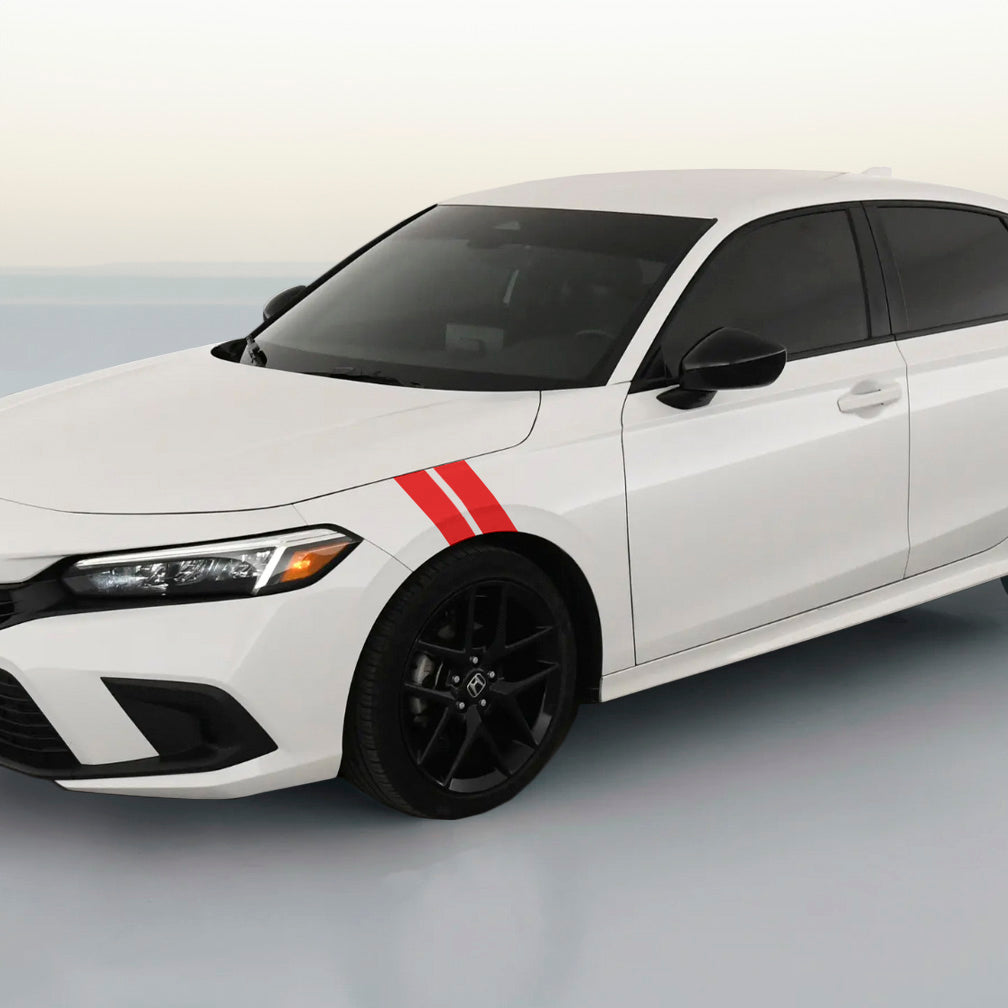 Honda Civic Dual Fender Stripe Kit – Automotive Authority