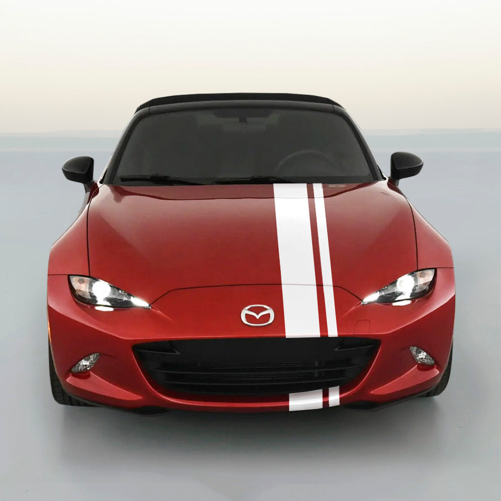 Mazda Miata 6" Offset Racing Stripe Kit – Automotive Authority