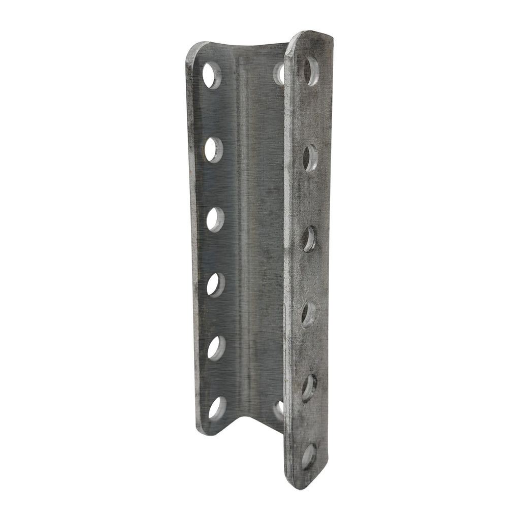 Adjustable C Channel Bracket for Trailer Coupler, 11-3/4 inch, 2 inch ...
