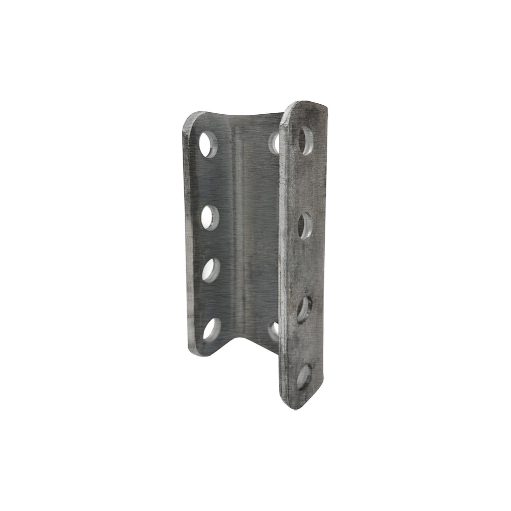 Adjustable C Channel Bracket for Trailer Coupler, 7-3/4 inch, 2 inch B ...