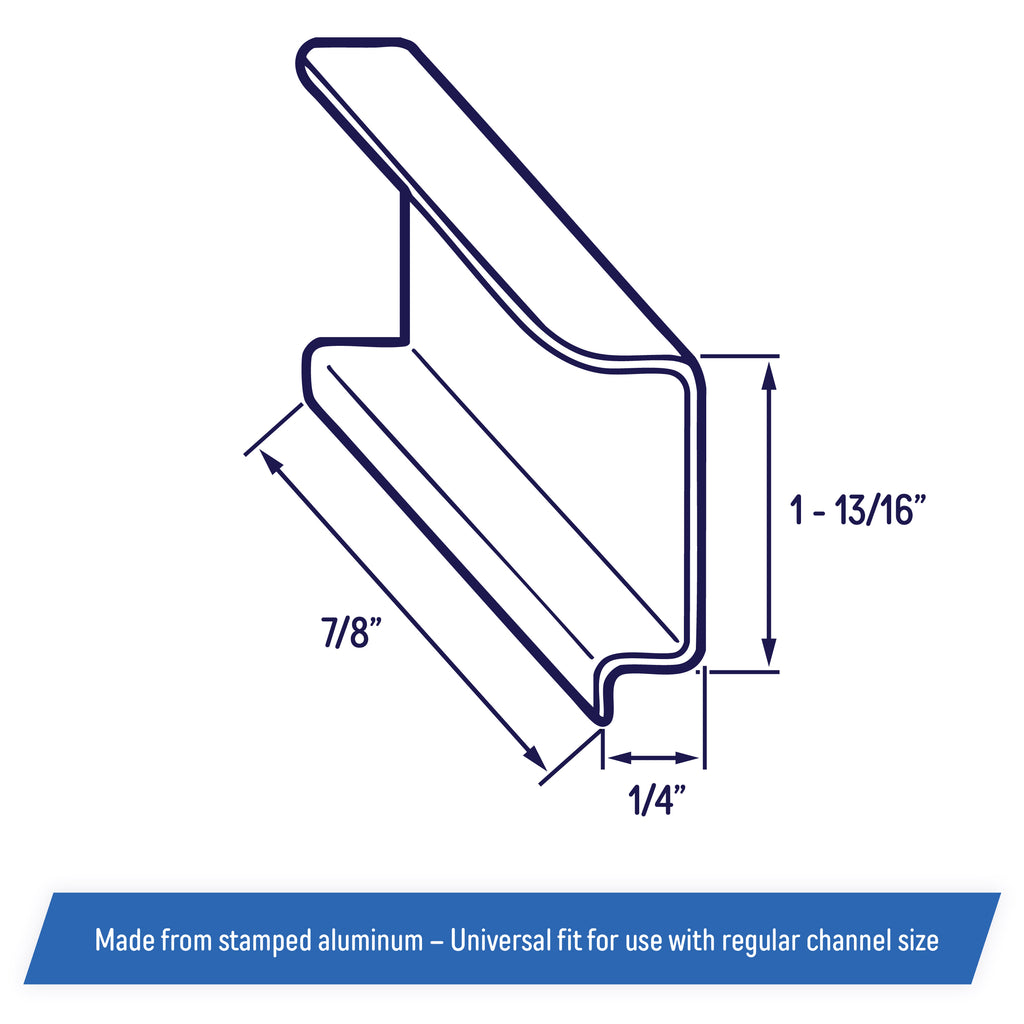 Aluminum Window Screen Spline Channel Pull Lift Tabs – Automotive Authority