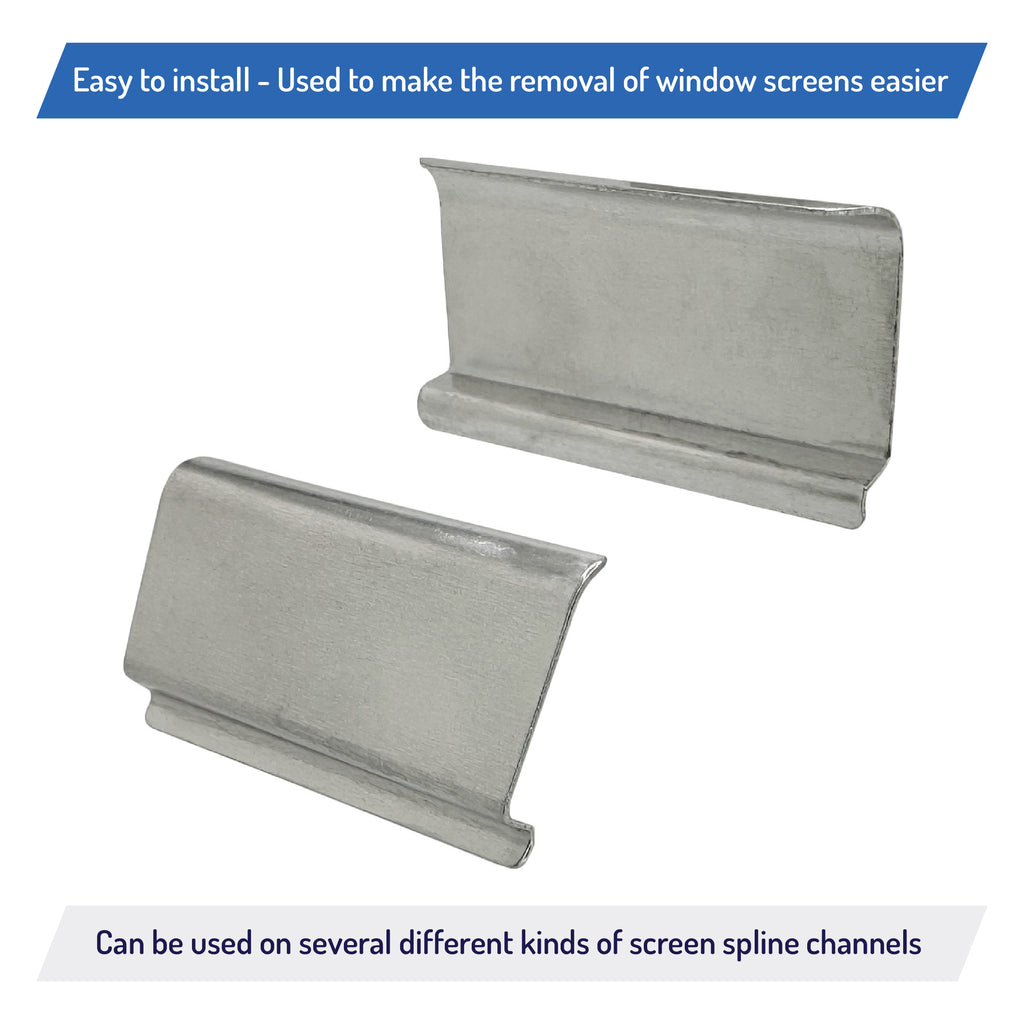 Aluminum Window Screen Spline Channel Pull Lift Tabs – Automotive Authority