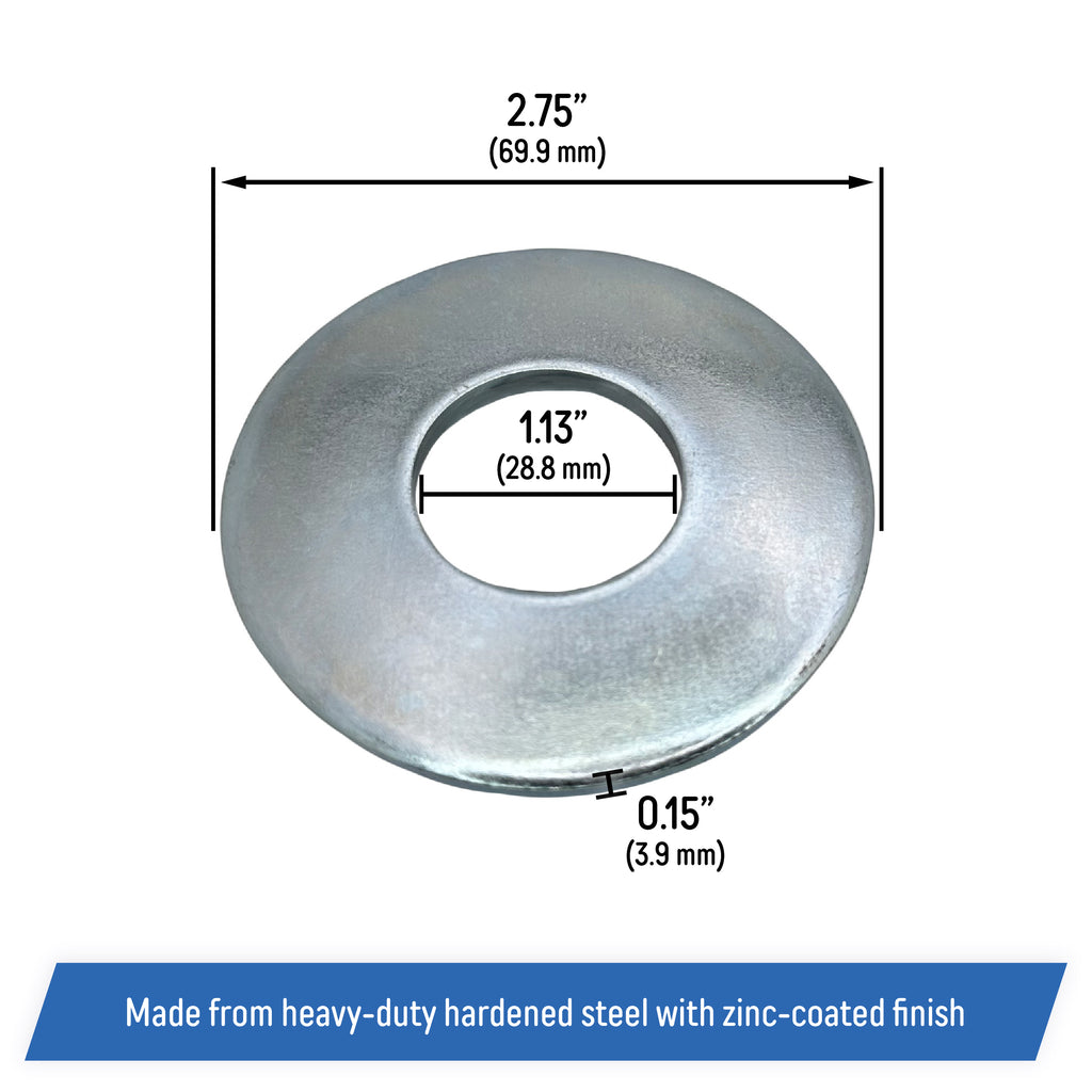 Blade Bolt Beveled Washer for Kubota Mowers - K5651-34352, K5651-34350 ...