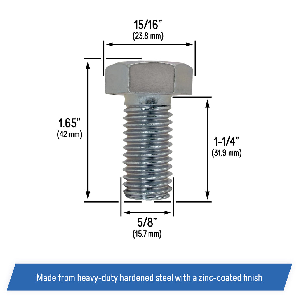 Blade Bolt Replacement for Hustler Super Mini, Fastrak, Hustler Super Z ...