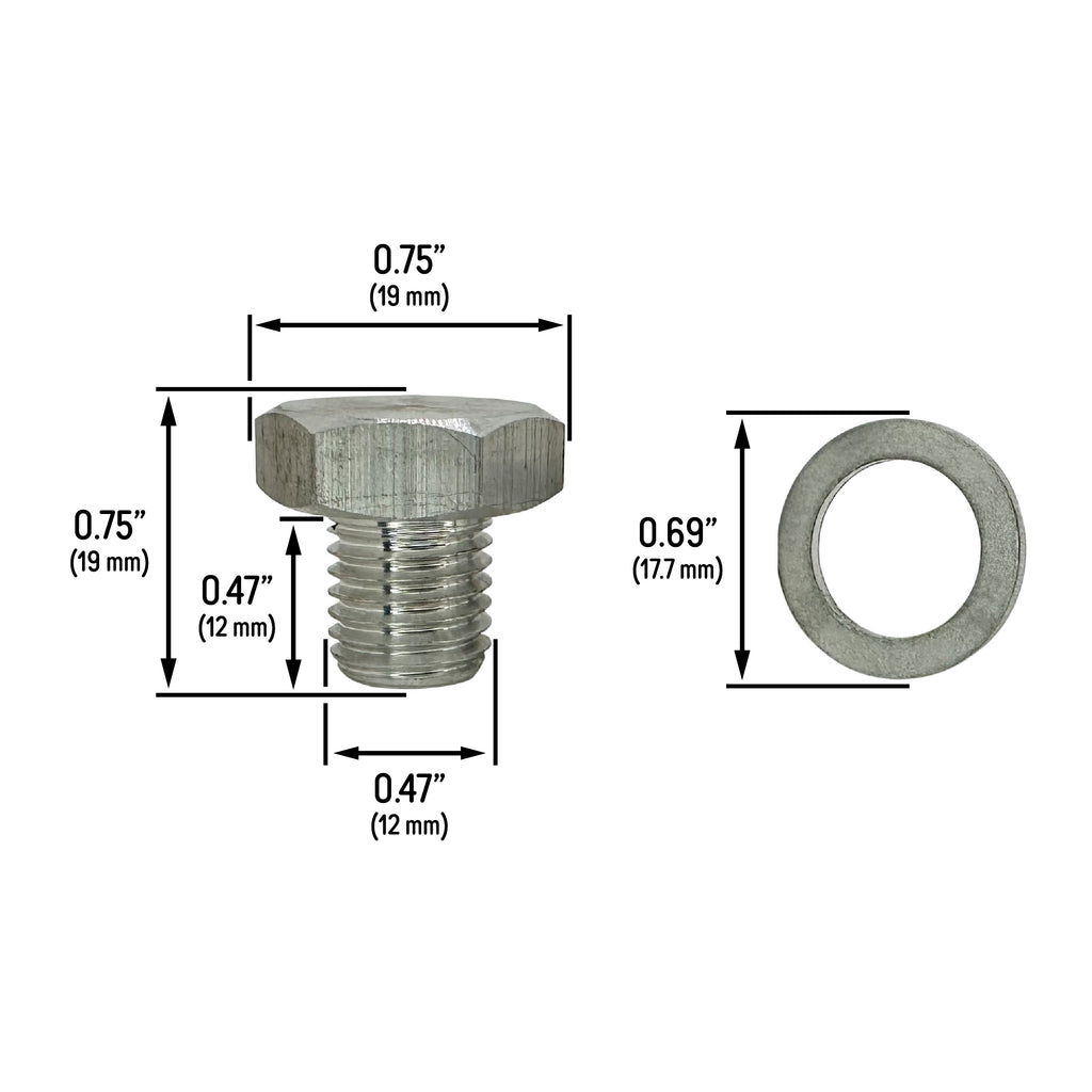 Coolant Temperature Sensor Plug Replacement for All Chevy GM, LS Vorte ...