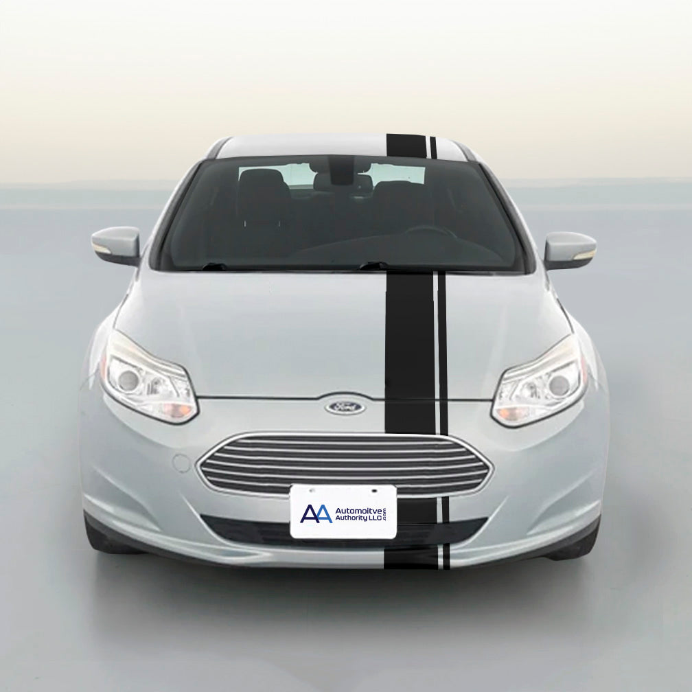 Ford Focus 6" Offset Racing Stripe Kit – Automotive Authority