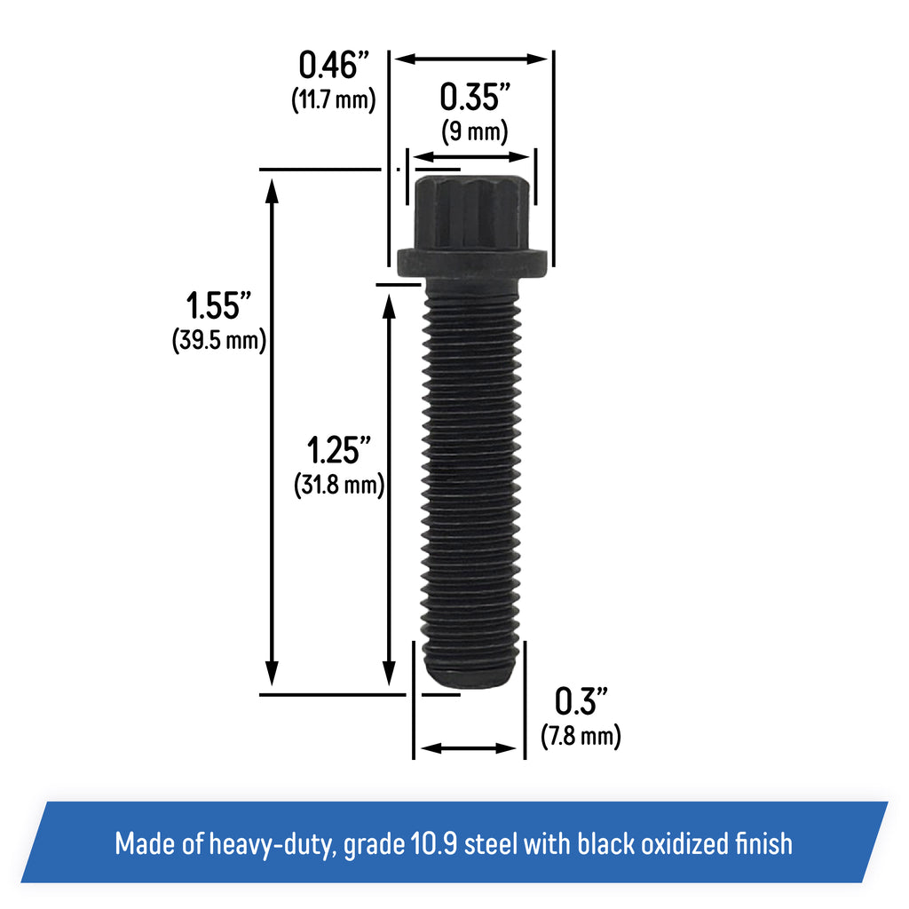 Front Driveshaft to Transfer Case Bolts for Jeep Wrangler TJ Cherokee ...