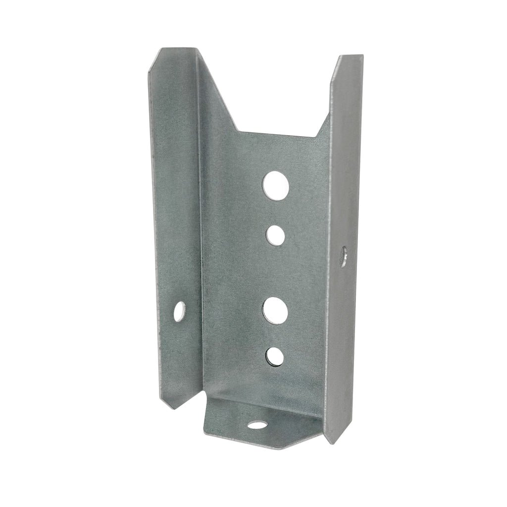 Galvanized 2x4 Fence Bracket Connector for Wood Post, Deck Railing - 20 ...