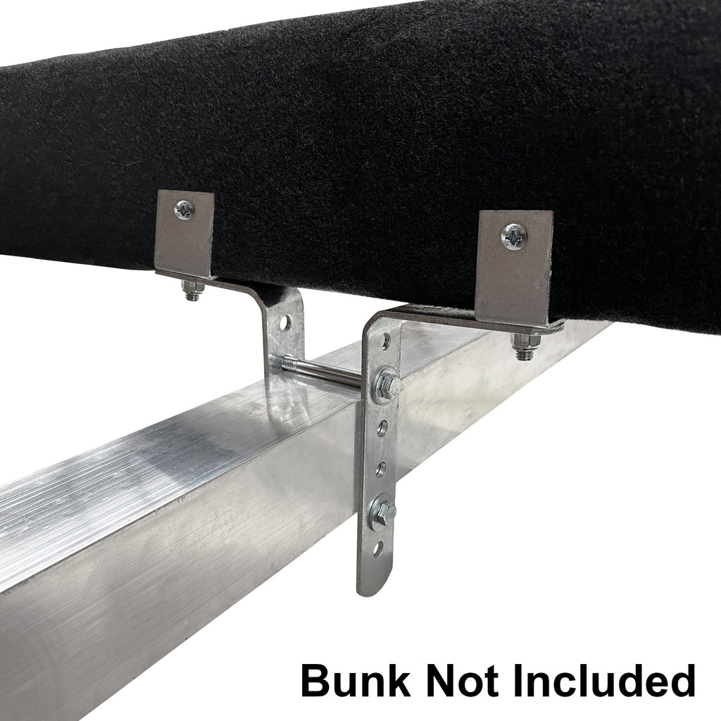 Galvanized Bunk Support and Bracket Assembly for Jon Boat - Bunk Not I ...