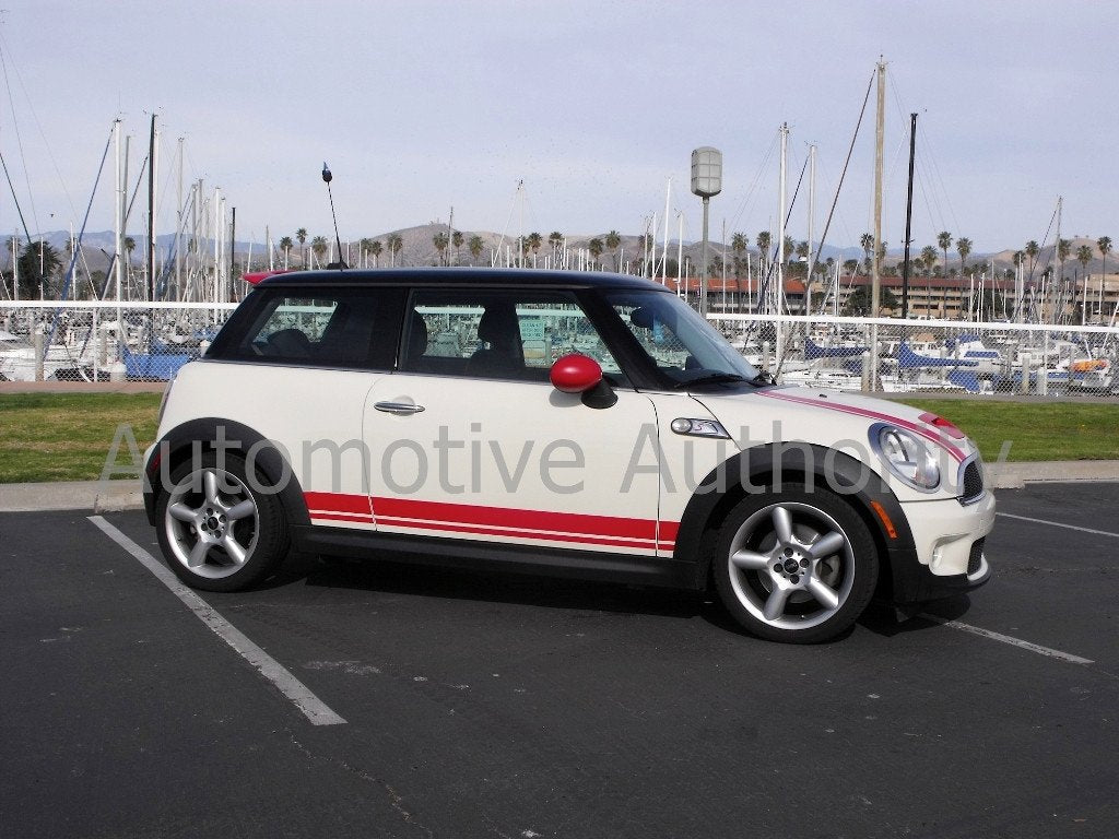 Mini Cooper Offset w/ Pin Stripe Bonnet, Boot and Rocker Racing Stripe ...