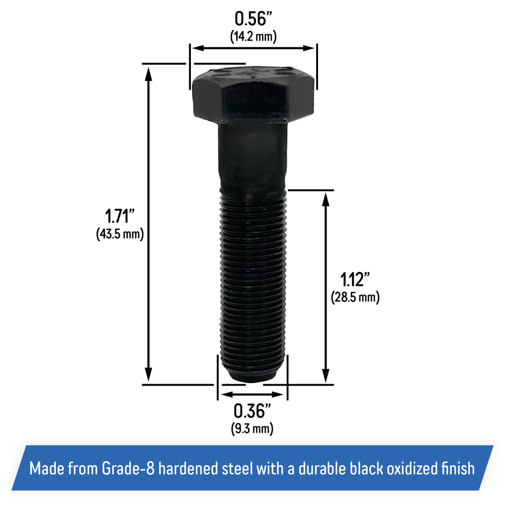 Mower Blade Adapter Hex Bolt 710-1044 for MTD, Craftsman, Ryobi, Troy ...