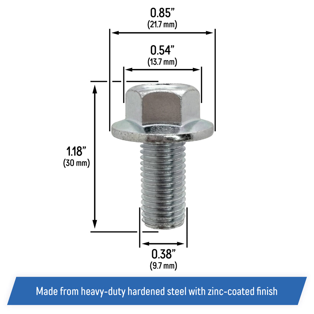 Mower Blade Hex Bolts for Honda Lawn Mowers - 90105-960-710 ...