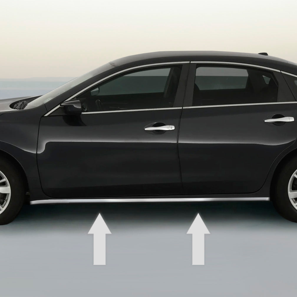 2013-2018 Nissan Altima Chrome Rocker Panel Trim Molding – Automotive ...