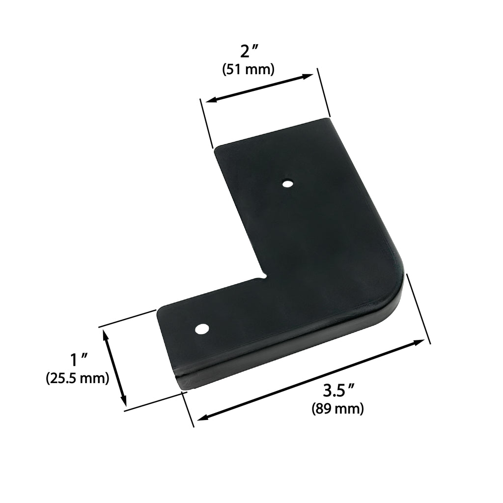 RV Slide Out Corner Cover, Plastic Trim for Campers, Trailers, Impact ...