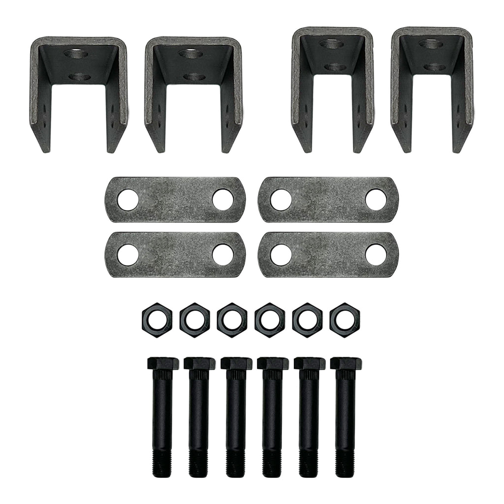 Single Axle Trailer Double Eye Leaf Spring Suspension Hanger Kit - 3,5 ...