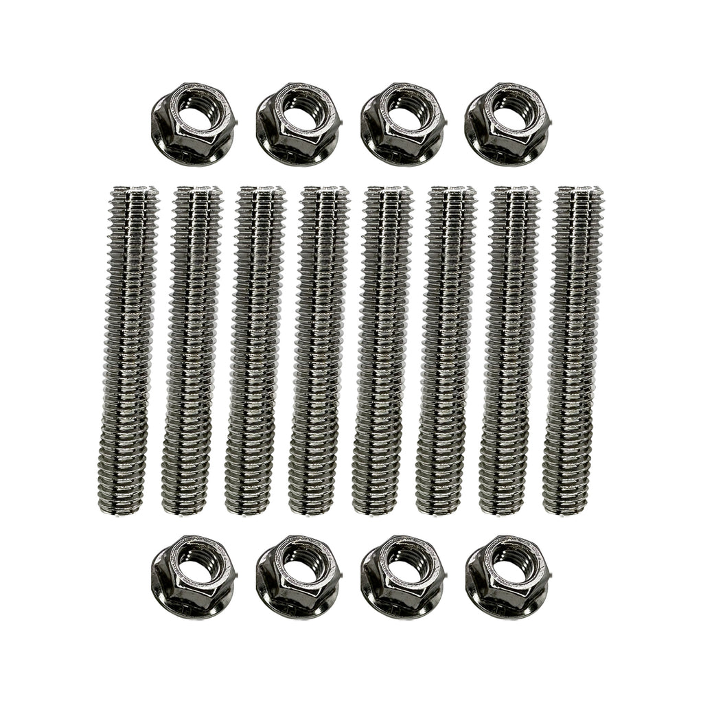 Stainless Exhaust Manifold Stud Kit for Ford 4.6L & 5.4L V8 - One or T ...