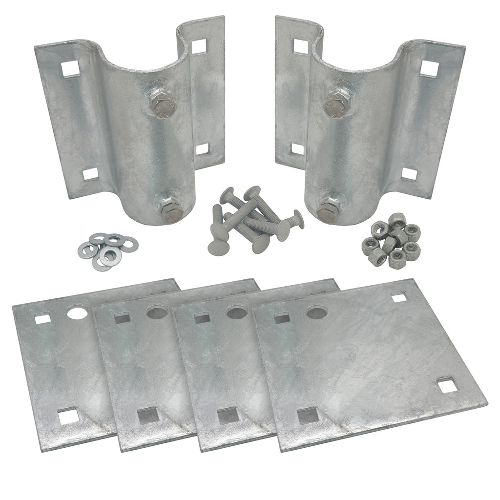 Dock Hardware Stationary Dock Side Leg Pipe Holder Sleeve Kit with ...