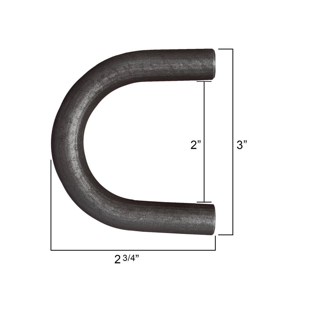 1/2" Thick Weld-on Steel D-Ring Rope Hook Chain Tie Down D Ring for Tr ...
