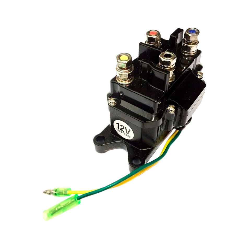 12V Volt Solenoid Relay Contactor Winch Rocker Switch Thumb Truck ATV ...