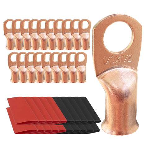 Battery Lugs, Copper Wire Lugs, Heavy Duty Battery Cable Ends, Tubular ...