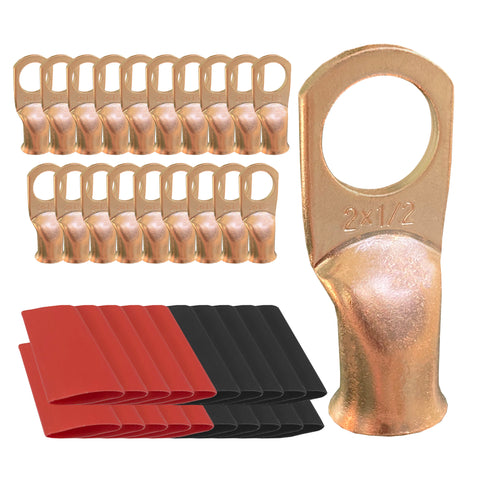 Battery Lugs, Copper Wire Lugs, Heavy Duty Battery Cable Ends, Tubular ...