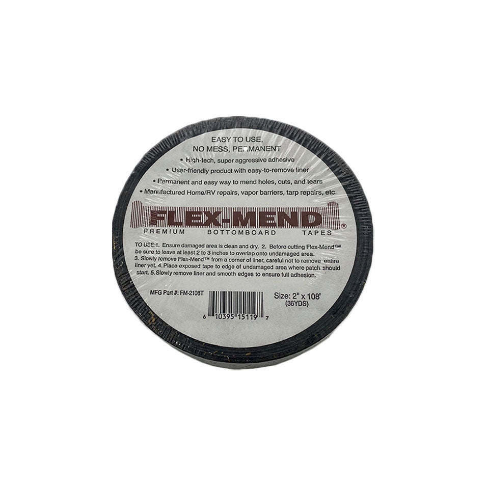 2" x 108 ft Mobile Home Flex Mend Belly Bottom Repair Patch FM-2108T ...
