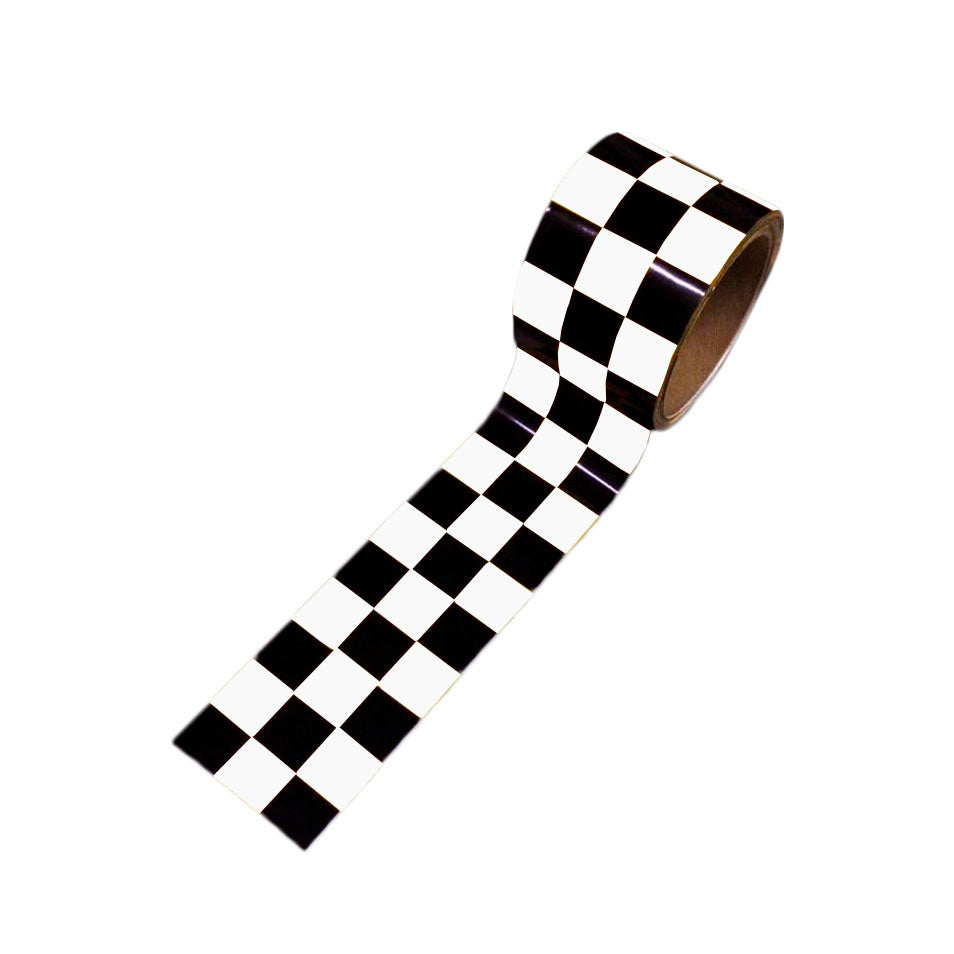 Black/White Checkered Decal Tape - Customize Your Ride – Automotive ...