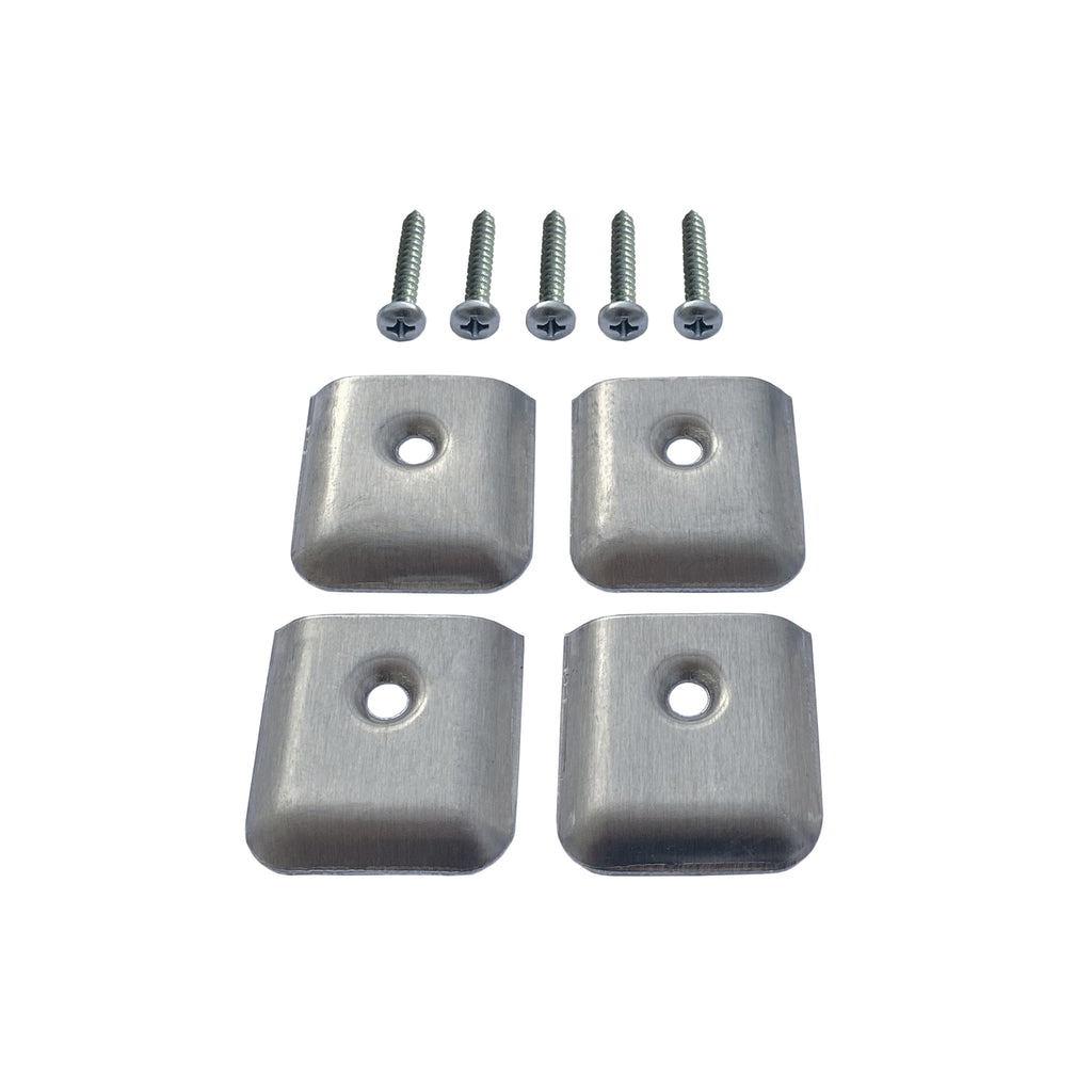 Aluminum RV Camper Trailer Aluminum Extrusion Flat End Cap for Vinyl T ...