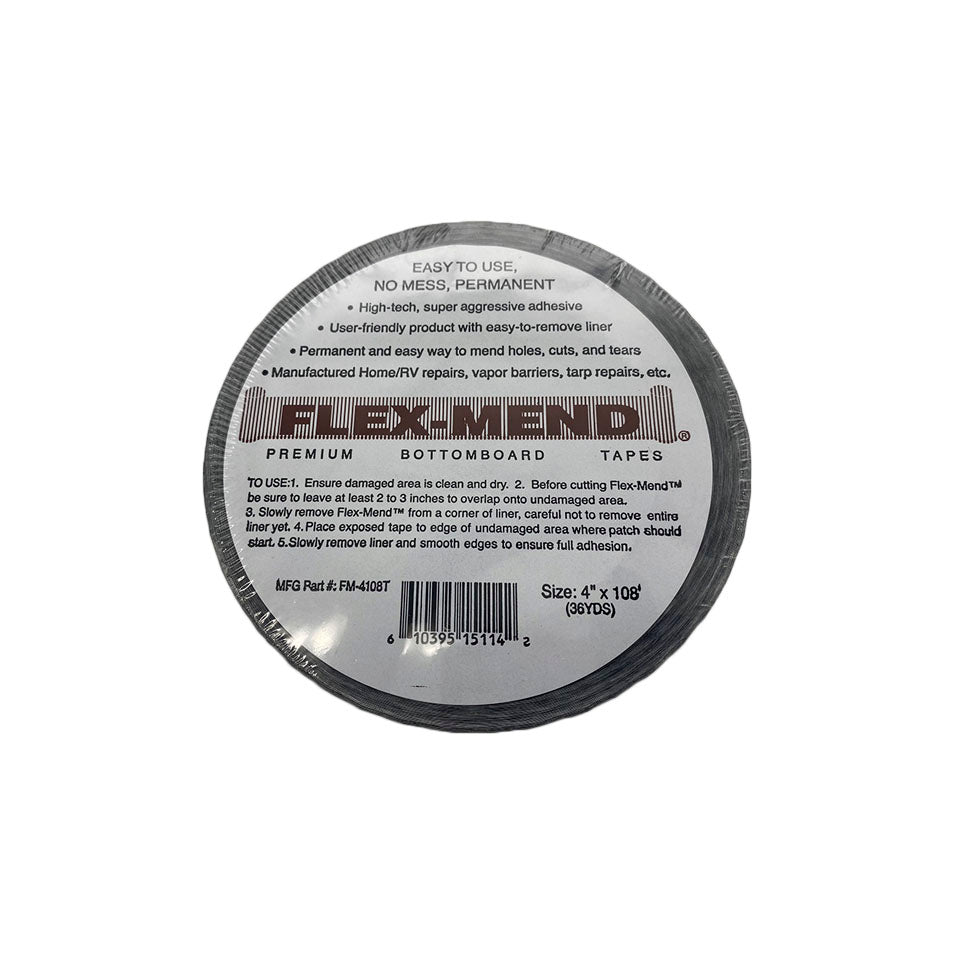 4 inch x 108 ft Mobile Home Flex Mend Belly Bottom Repair FM-4108T ...