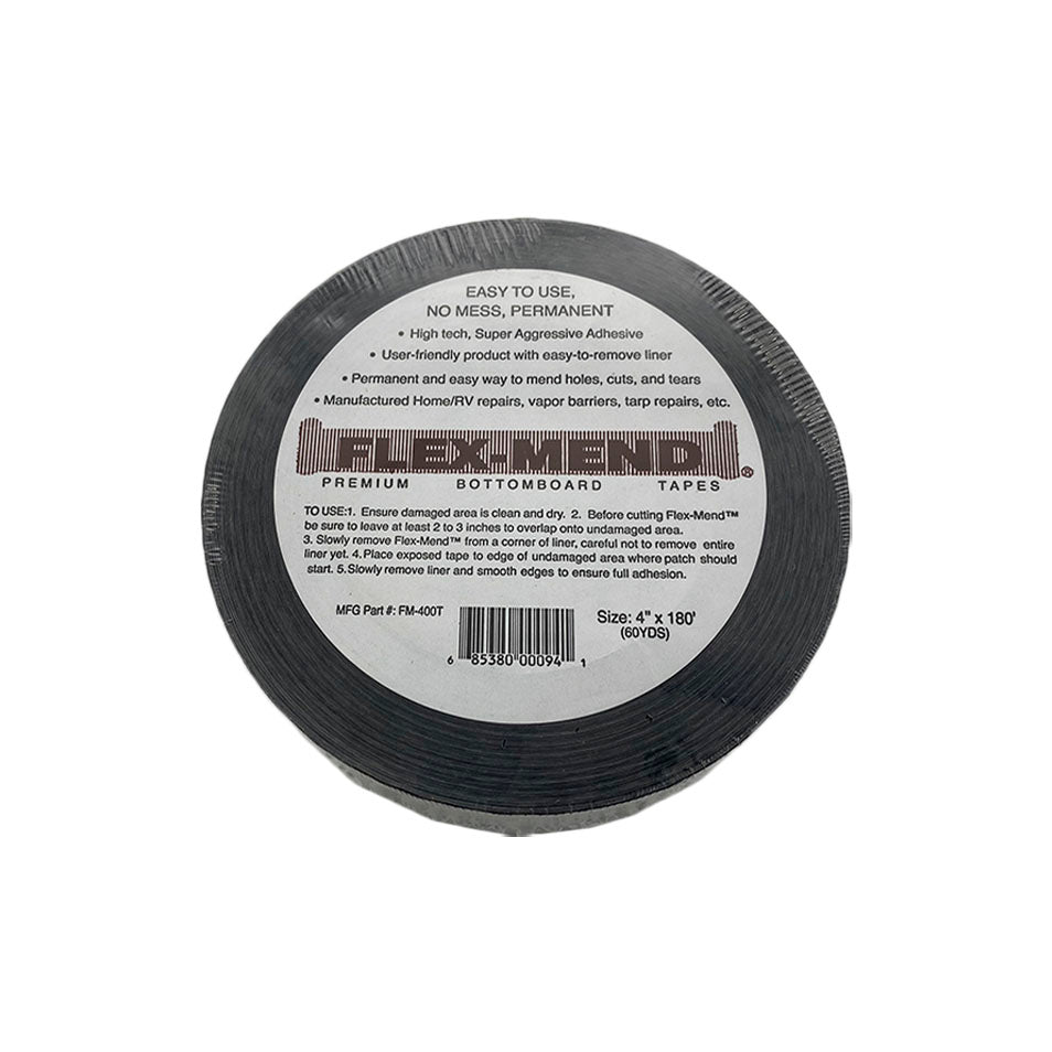 4 inch x 180ft Mobile Home Flex Mend Belly Bottom Repair Patch FM-400T ...