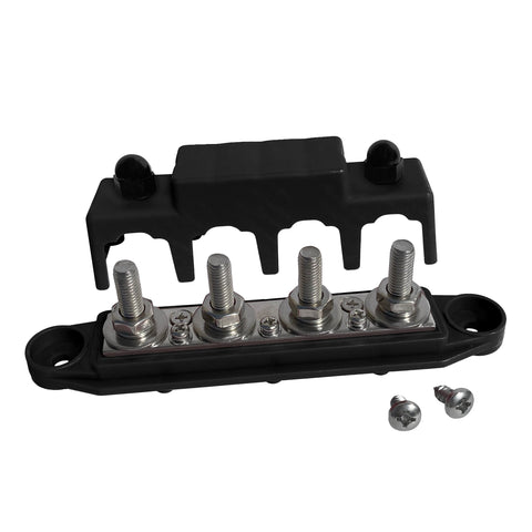 4 Post Power Distribution Block Bus Bar Pair with Cover - 250 Amp Rati ...