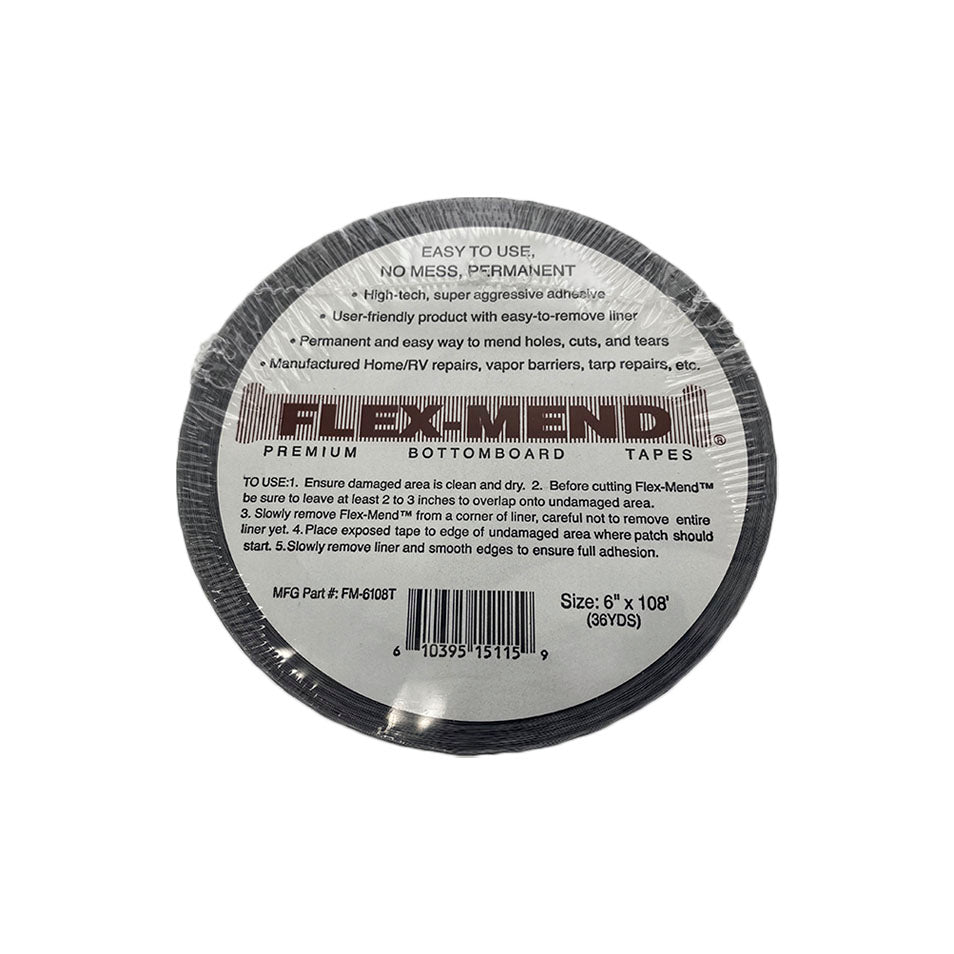 6 inch x 108 ft Mobile Home Flex Mend Belly Bottom Repair FM-6108T ...