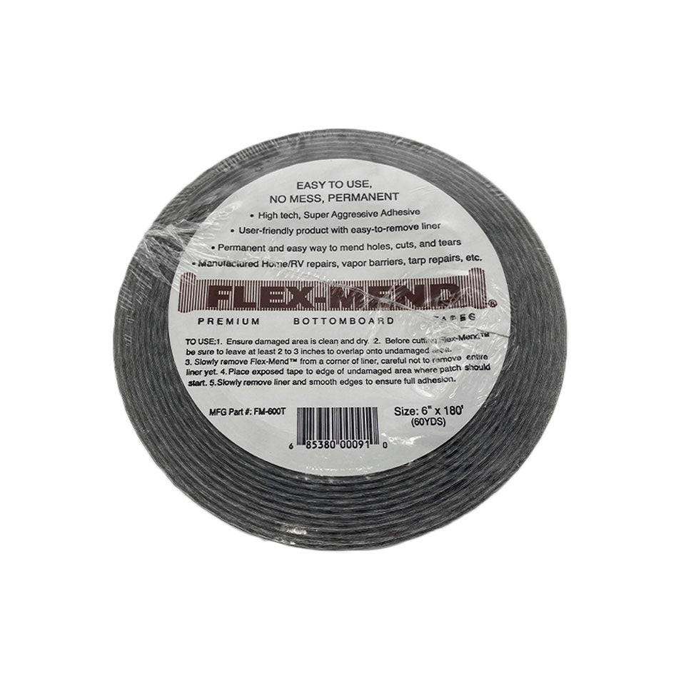 6 inch x 180ft Mobile Home Flex Mend Belly Bottom Repair Patch FM-600T ...