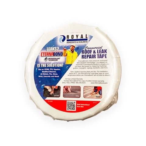 6" x 50' Eternabond WebSeal Roof Leak Repair Tape Patch Seal, WB-6-50 ...