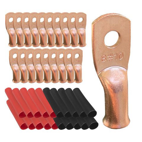 Battery Lugs, Copper Wire Lugs, Heavy Duty Battery Cable Ends, Tubular – Automotive Authority