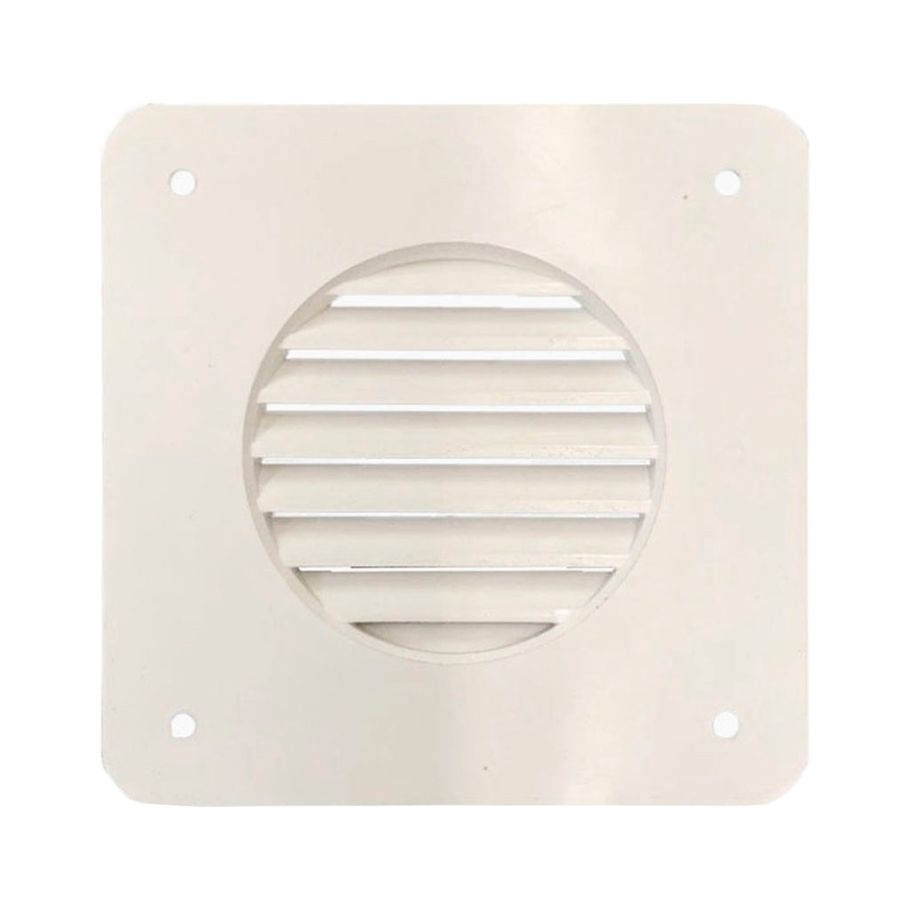Battery Box Louver Cover Plate WHITE - RVs Camper Trailer Motorhome Re ...