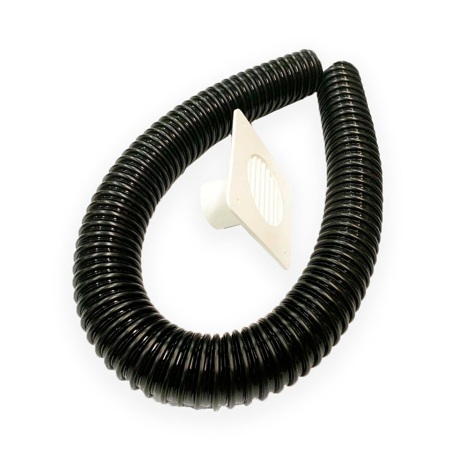 Battery Box Vent System - Louver Cover with Cone Plate & Hose - RVs Ca ...