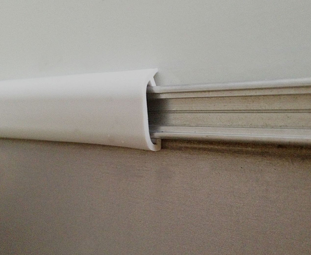 5/8" Black RV Marine Camper Trim Molding Flexible Screw Cap Cover ...