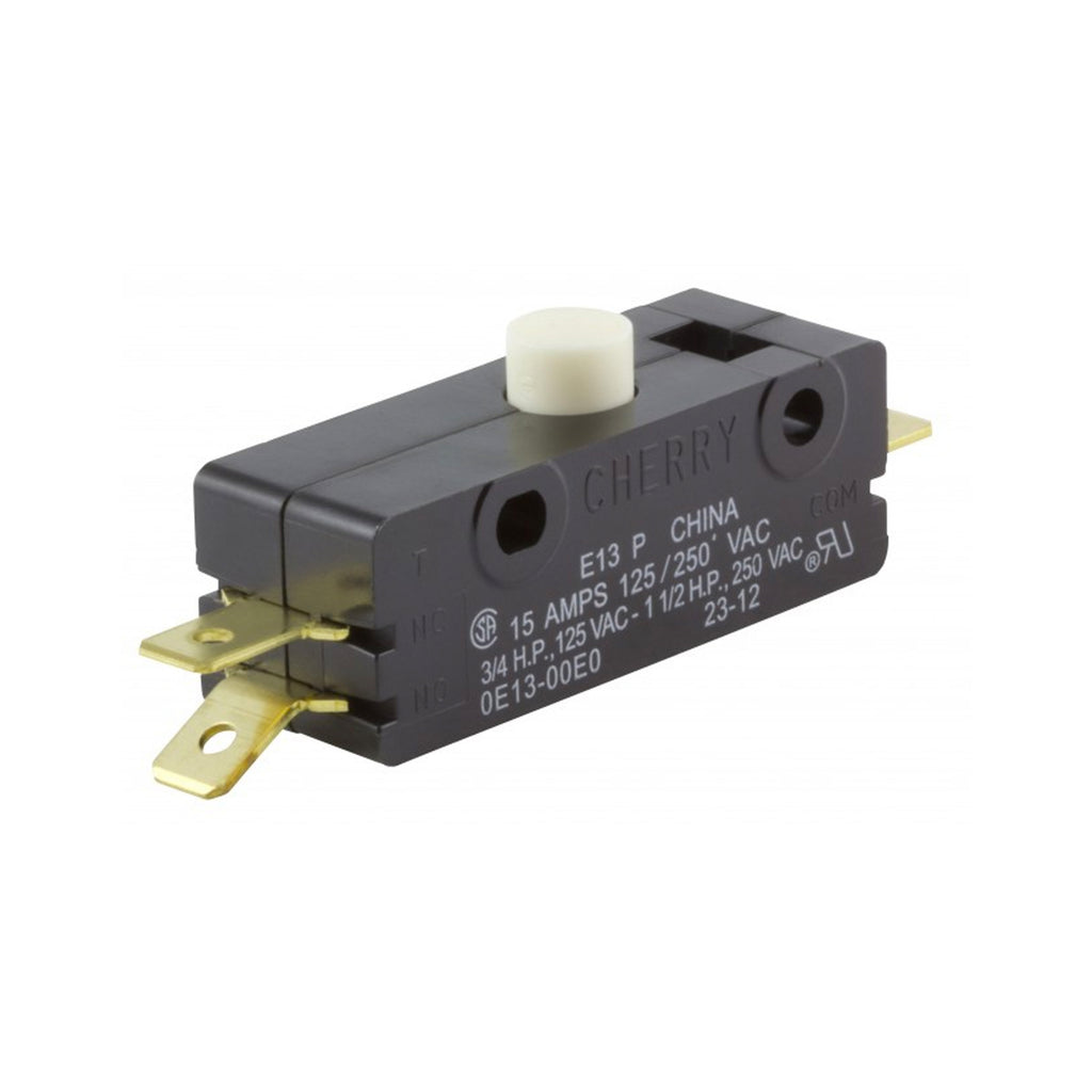 Cherry E13-00E Switch Single Pole, Button Actuator 15A @ 125/25 VAC ...