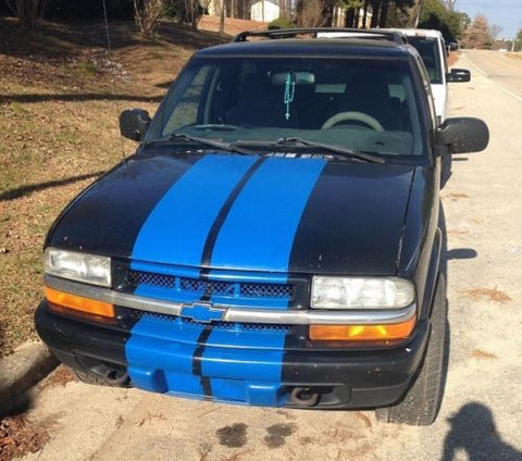 Chevy S10 Dual Racing Stripe Kit – Automotive Authority