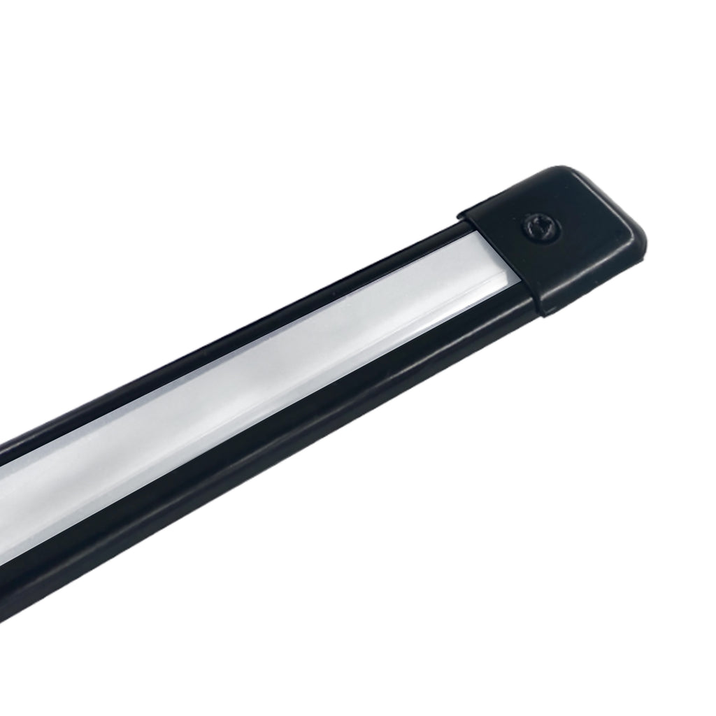 Black RV Camper Trailer Aluminum Extrusion Flat End Cap for Vinyl Trim ...