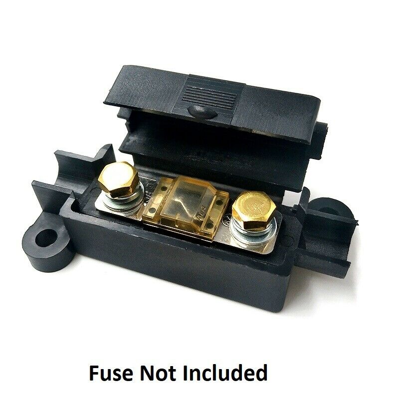 Mini ANL Fuse Holder 20-150A In-Line Bolt Down Fuses – Automotive Authority