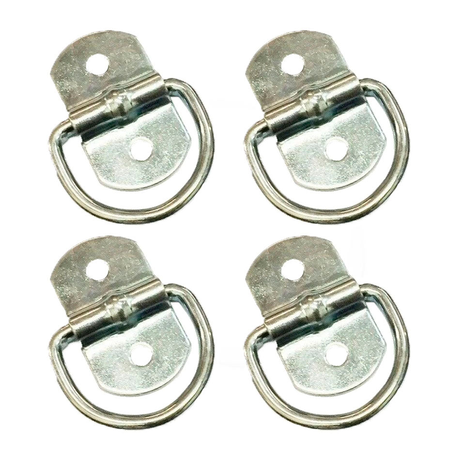 Rope Ring Tie Down D Ring Enclosed Trailer Cargo Strap Chain Tarp- 100 ...