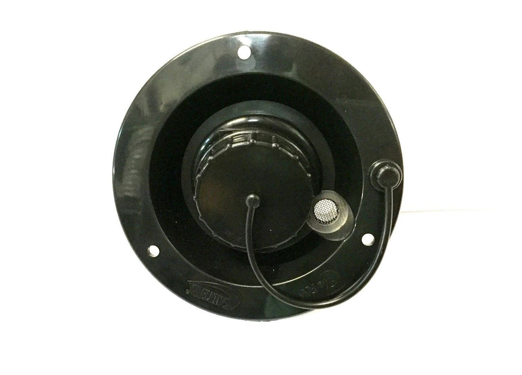 Valterra Round BLACK Gravity Fresh Water Fill Hatch Inlet RV Trailer ...