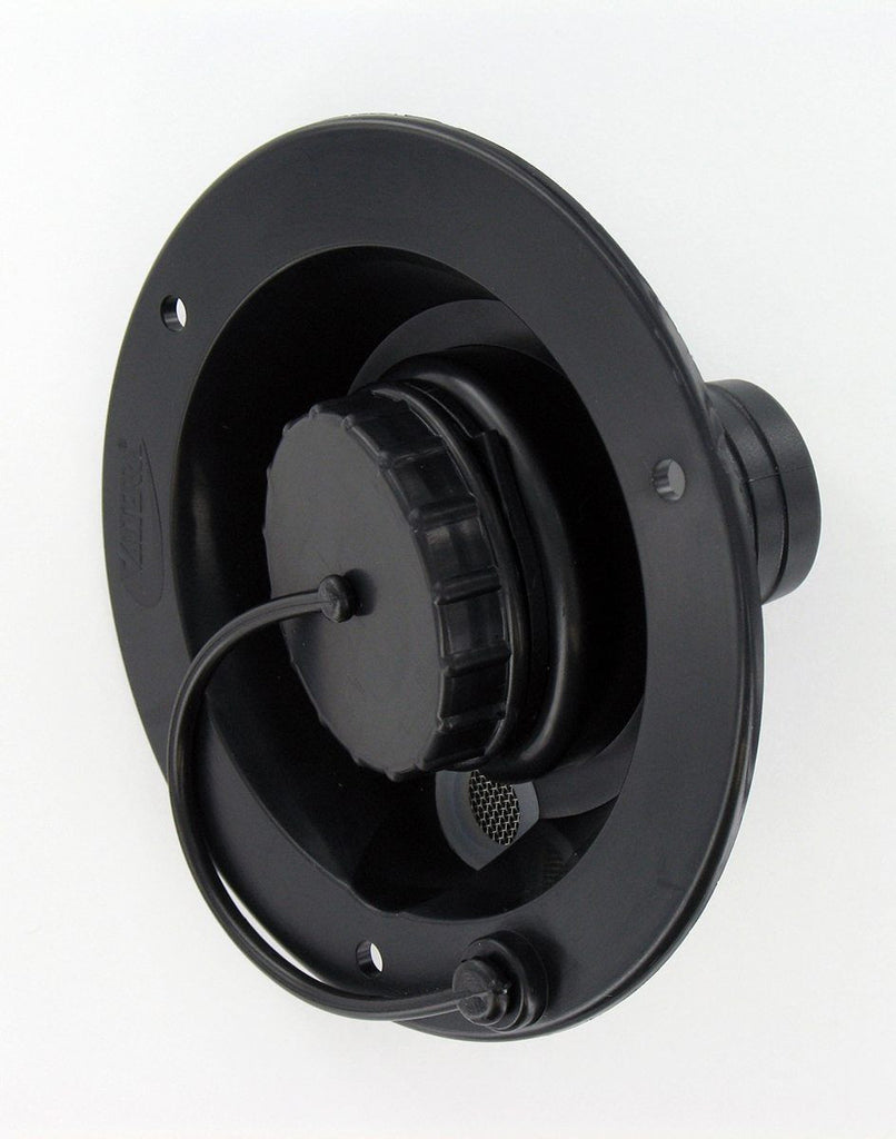Valterra Round BLACK Gravity Fresh Water Fill Hatch Inlet RV Trailer ...