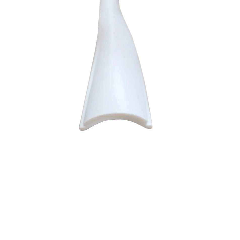 WHITE RV Marine Vinyl 7/8" Radius Insert Molding Flexible Screw Cover ...