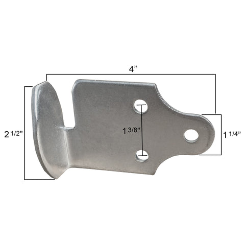Utility Trailer Wood Panel Side Corner Bracket, for Stake Body Latch R ...