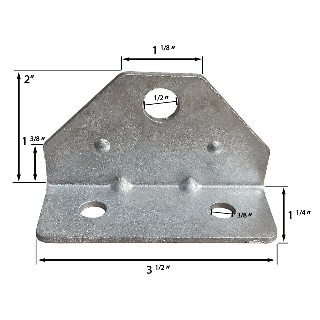 Swivel Top Angle Bracket Bolster Bunk Board Adjustable for Boat Pontoo ...