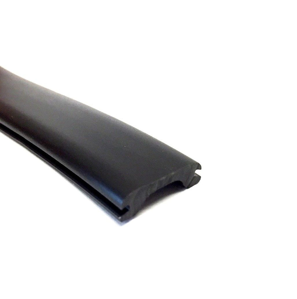 3/4" BLACK Insert Trim Molding Flexible Screw Cover - RV Boat Camper ...